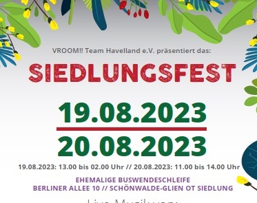 Siedlungsfest | Schönwalde-Glien