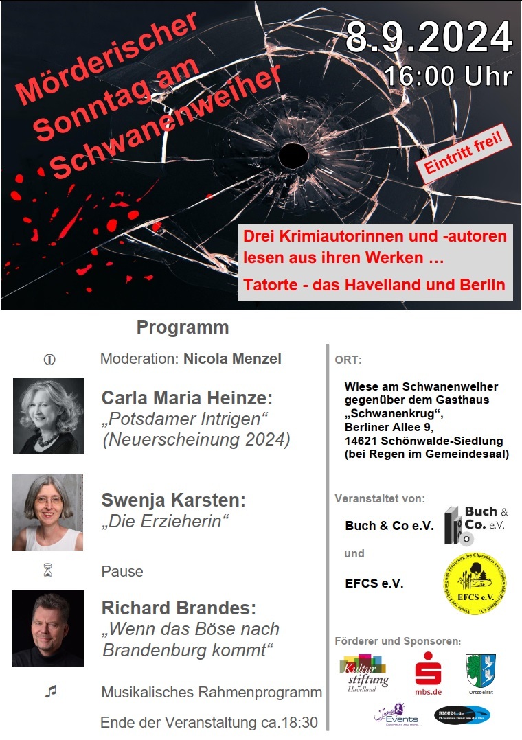 "Mörderischer Sonntag am Schwanenweiher" | Schönwalde-Glien